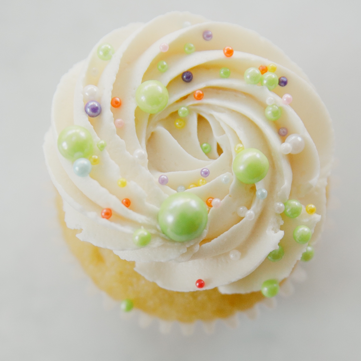 True Vanilla Buttercream Cupcakes - Aux Petit Four Patisserie